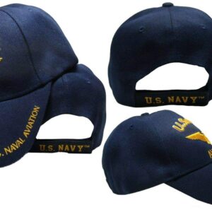 AES U.S. Navy Naval Aviation Ball Cap Baseball Cap Hat (Licensed)