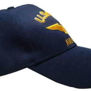 AES U.S. Navy Naval Aviation Ball Cap Baseball Cap Hat (Licensed)