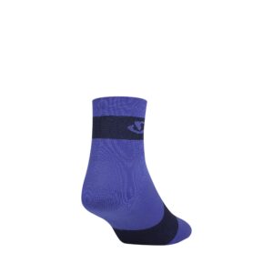 Giro Comp Racer Unisex Adult Toughest Road & Trail Cycling Ankle Socks - Blue (2023), Medium