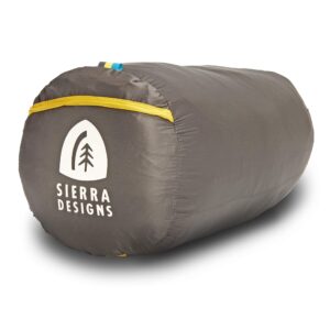 Sierra Designs Nitro 20 Degree 800 Fill DriDown Sleeping Bag - Ultralight Down Sleeping Bag for Backpacking and Camping – Sub 2lbs - Women's