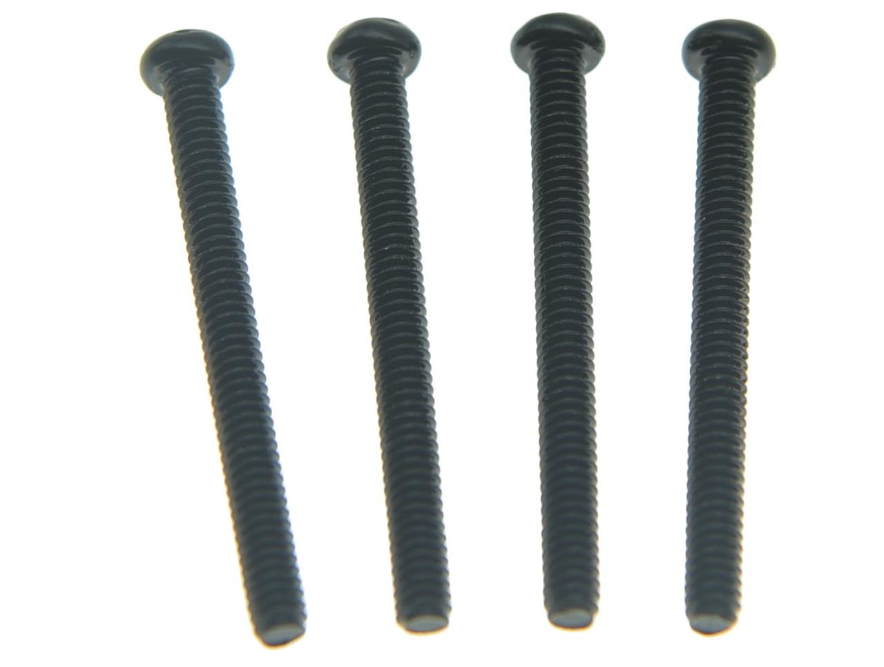 KAISH American Thread Humbucker Pickup Height Screws Humbucker Pickup Ring Pickup Surround Frame Mounting Screws Springs for Gibson/EMG/Seymour Duncan/Dimarzio Black