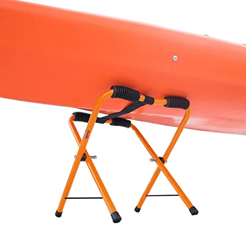 RAD Sportz Portable Kayak Easy Stands Fold for Easy Storage Carry Bag Included Yellow