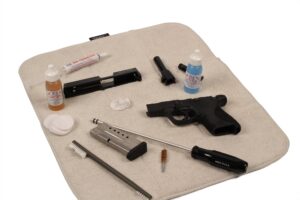 stil crin padded handgun cleaning mat