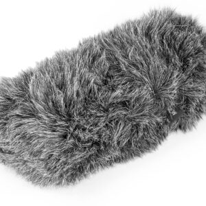 Movo WS-S1000 Furry Outdoor Deadcat Windscreen for Shotgun Microphones up to 7-inch (18cm) Long - Fits Rode VideoMic, NTG-2, Sennheiser ME66, Audio-Technica AT-897 and More