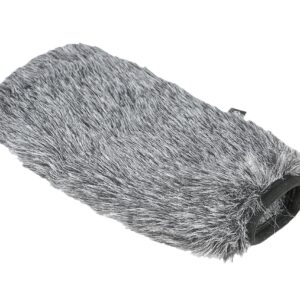 Movo WS-S1000 Furry Outdoor Deadcat Windscreen for Shotgun Microphones up to 7-inch (18cm) Long - Fits Rode VideoMic, NTG-2, Sennheiser ME66, Audio-Technica AT-897 and More