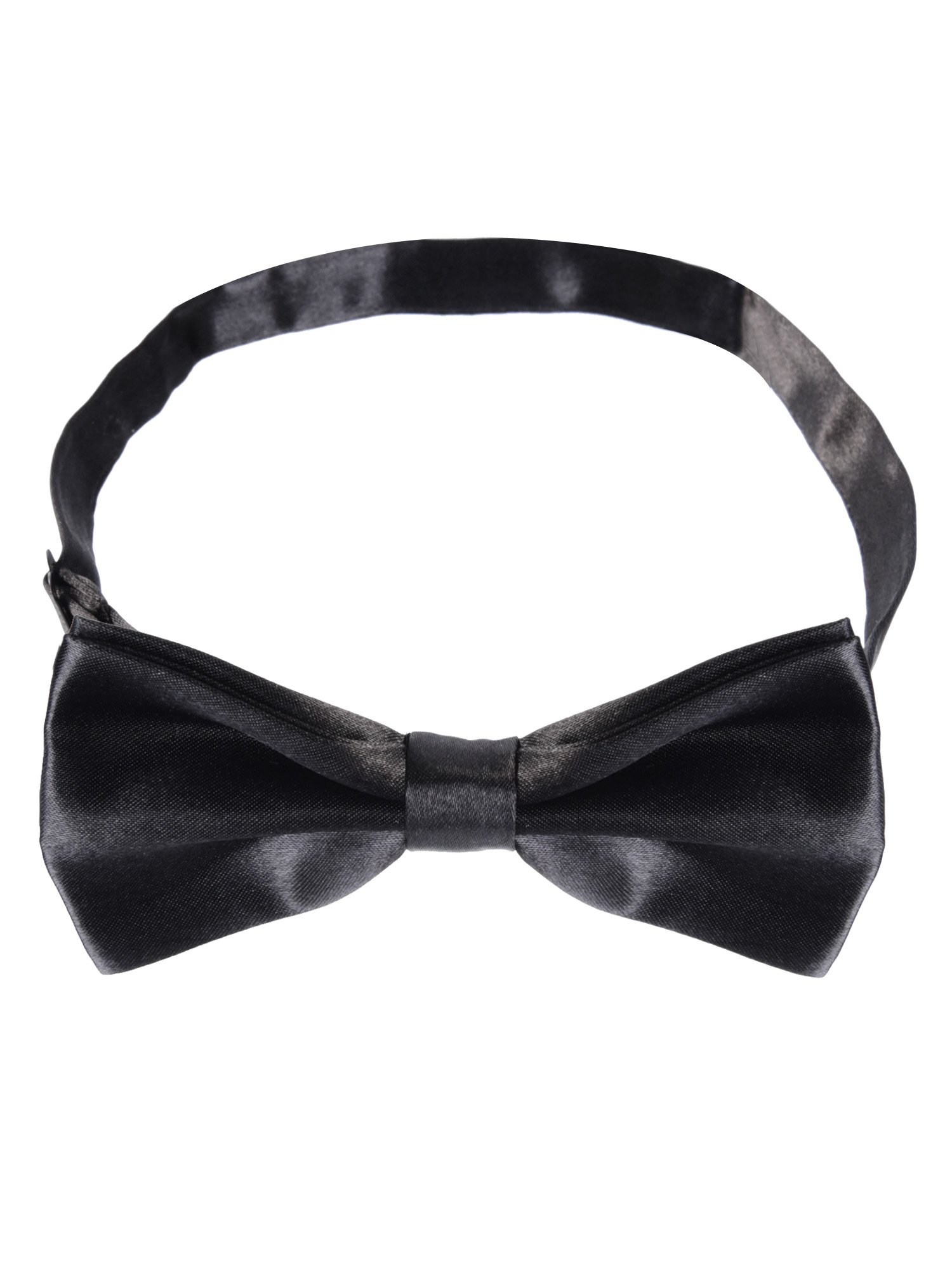 Sumind Men's Pre-Tied Bow Ties Tux Bowtie Adjustable Formal Neck Bowtie for Parties (Black, 1 Piece)