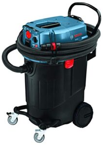 bosch vac140ah portable 14 gallon dust extractor with auto filter clean and hepa filter