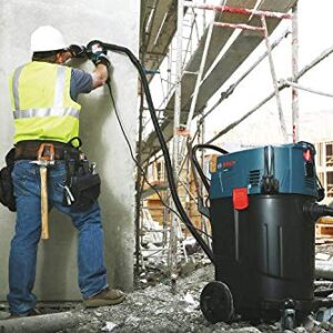 BOSCH VAC140AH Portable 14 Gallon Dust Extractor with Auto Filter Clean and HEPA Filter