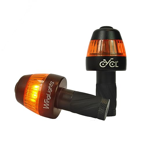 CYCL Wing Lights Fixed V3 - Turning Signals for Bicycle Turn Signals for E-Scooters 11.8x8x3.2cm