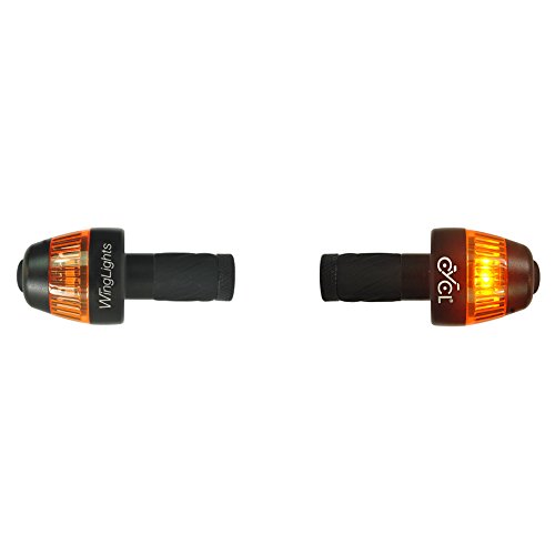 CYCL Wing Lights Fixed V3 - Turning Signals for Bicycle Turn Signals for E-Scooters 11.8x8x3.2cm