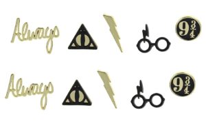 harry potter 5 pack earring set #1