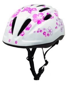 girl helmet for bike,kids bike pink helmet for girls approximately ages 3-10 years adjuastable and multi-sport, from toddler to kids cpsc certicated