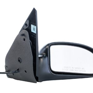 Dependable Direct Right Passenger Side Textured Power-Operated Non-Heated Non-Folding Door Mirror Compatible With USA Built Ford Focus (2000 2001 2002 2003 2004 2005 2006 2007) - FO1321180