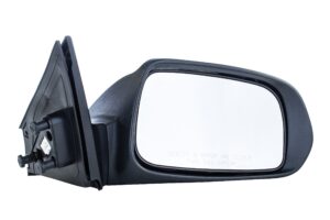 dependable direct passenger side mirror for scion tc (2005-2010) unpainted non-heated non-folding power operated right outside rear view replacement door mirror with turn signal lamp - sc1321102