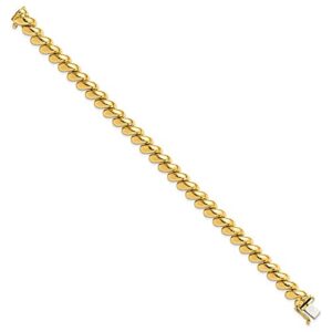 Diamond2Deal 14k Yellow Gold San Marco Bracelet For Women