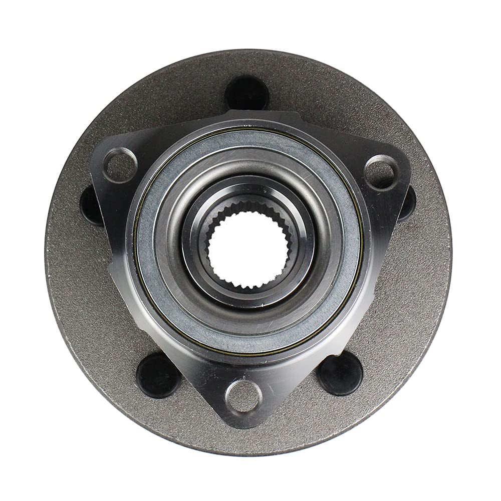 Autoround 515017 Front Wheel Hub and Bearing Assembly Replacement for 97-00 Ford F-150 with 4x4 4WD 5-Lug 2-Wheel ABS