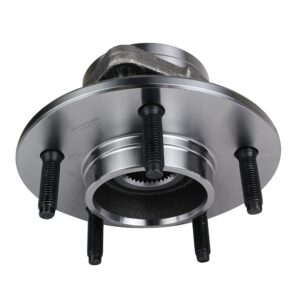 Autoround 515017 Front Wheel Hub and Bearing Assembly Replacement for 97-00 Ford F-150 with 4x4 4WD 5-Lug 2-Wheel ABS