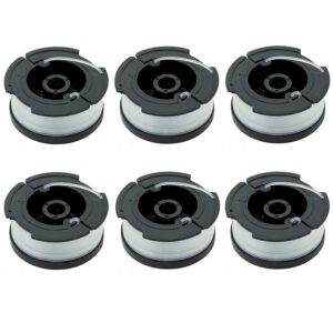 lbk 0.065" spool for black+decker string trimmers ( replacement autofeed spool) , compatible with black+decker af-100 , 6-pack