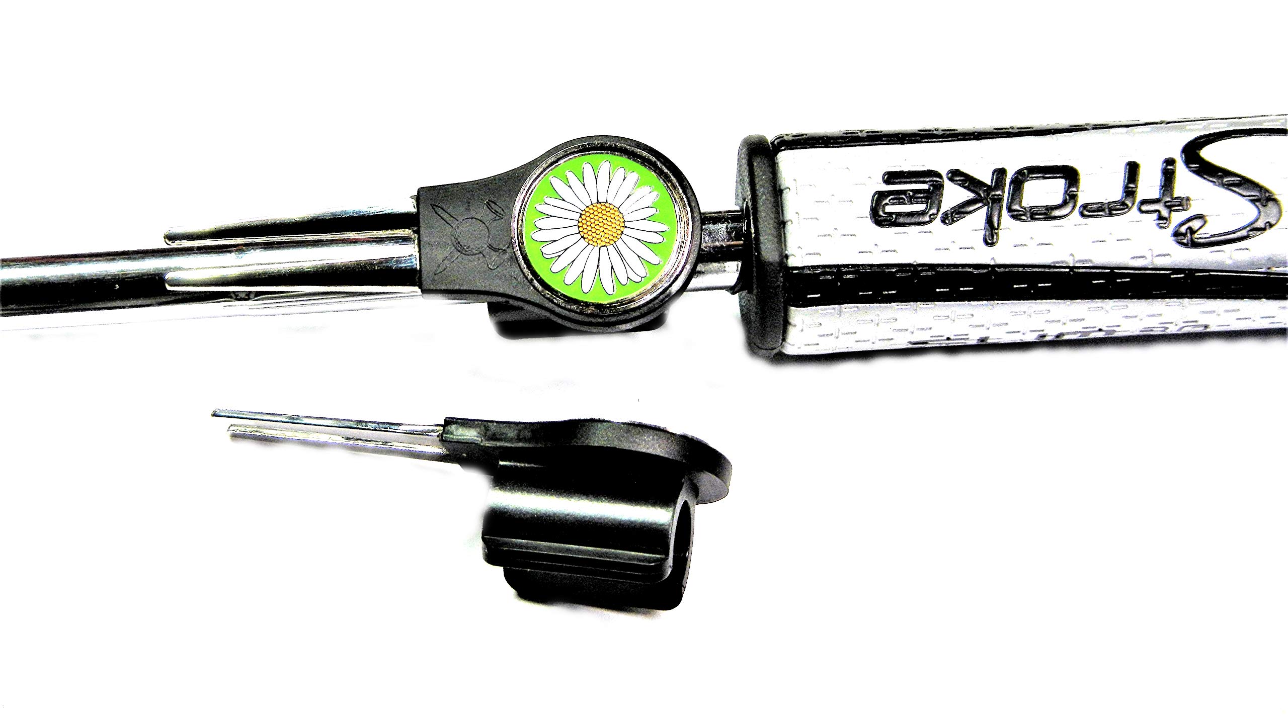 Putter Mounted Divot Tool and Ball Marker - Daisy