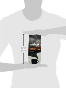 lavazza 7511 perfetto ground coffee, espresso roast, 12 oz bag