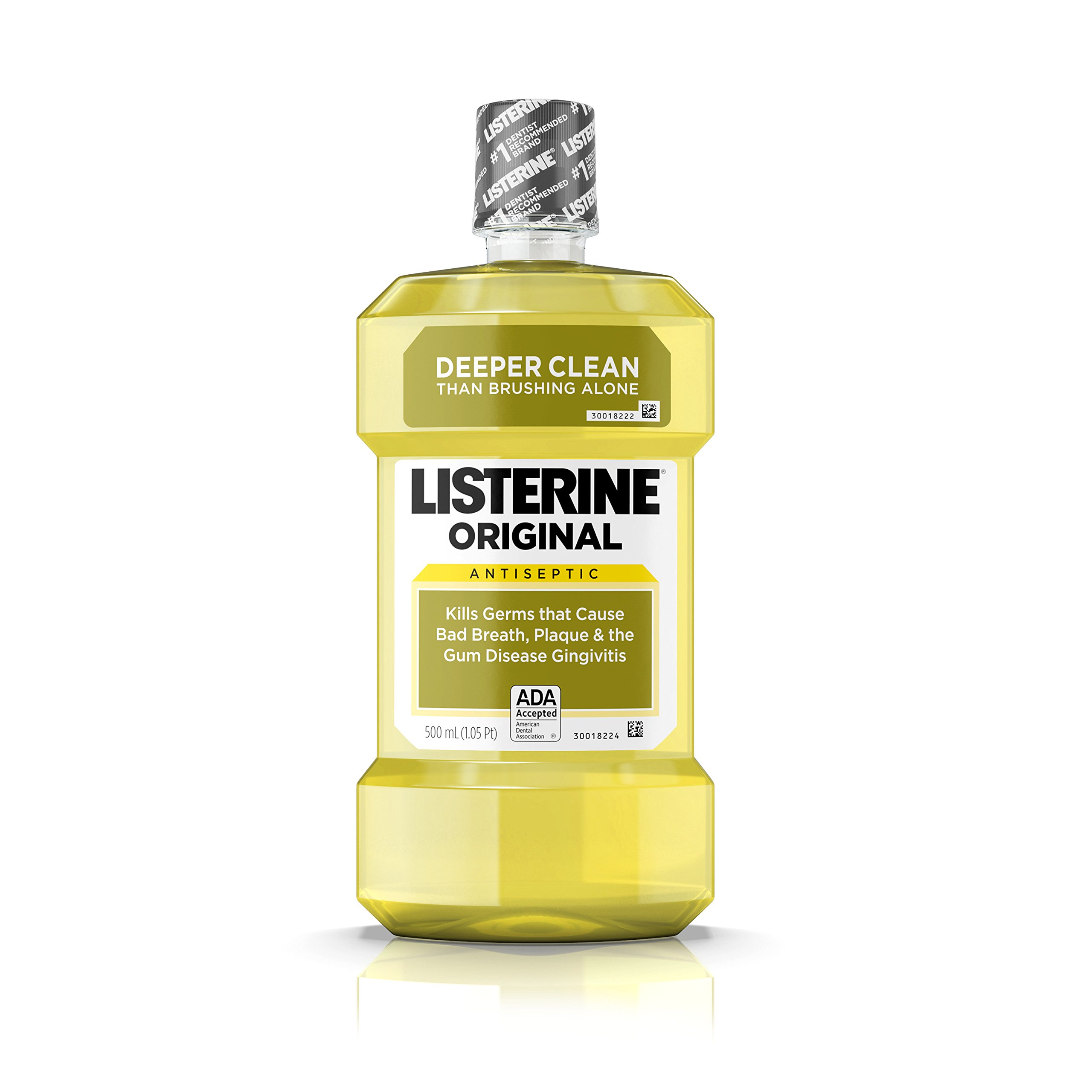 Listerine Antiseptic Mouthwash, Original, 16.9 Ounce