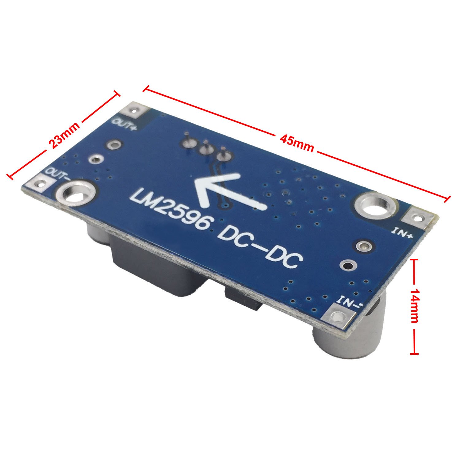 Valefod 6 Pack LM2596 DC to DC High Efficiency Voltage Regulator 3.2-35V to 1.25-30V Buck Converter DIY Power Supply Step-Down Module