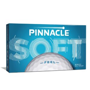 pinnacle golf soft 15-ball white