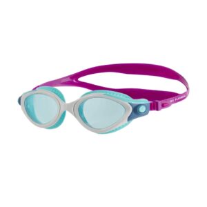 speedo-goggles-futura biofuse flexiseal female goggle-blue-