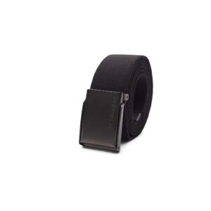 columbia men's military-style stretch belt , -black, 1siz