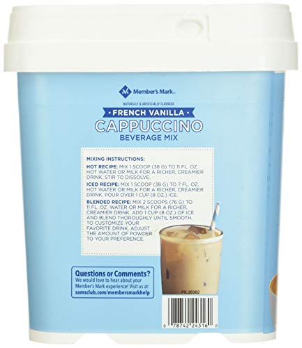 Member's Mark Vanilla Cappuccino Mix, 3 Pound