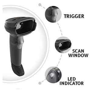 Zebra DS2208 Series Handheld Standard Range Corded Imager Kit with Shielded USB Cable, Black (DS2208-SR7U2100AZW)