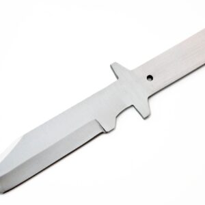 Whole Earth Supply D2 Steel Modern Tanto Tactical Knife Blank Making Blade Hunting Skinner Skinning D-2 Knives