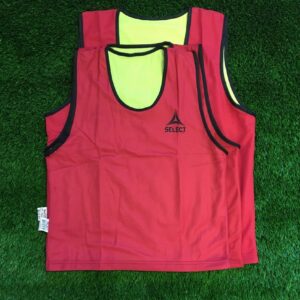 Select Reversible Training Vest (Pack 12), Senior, Red/Yellow