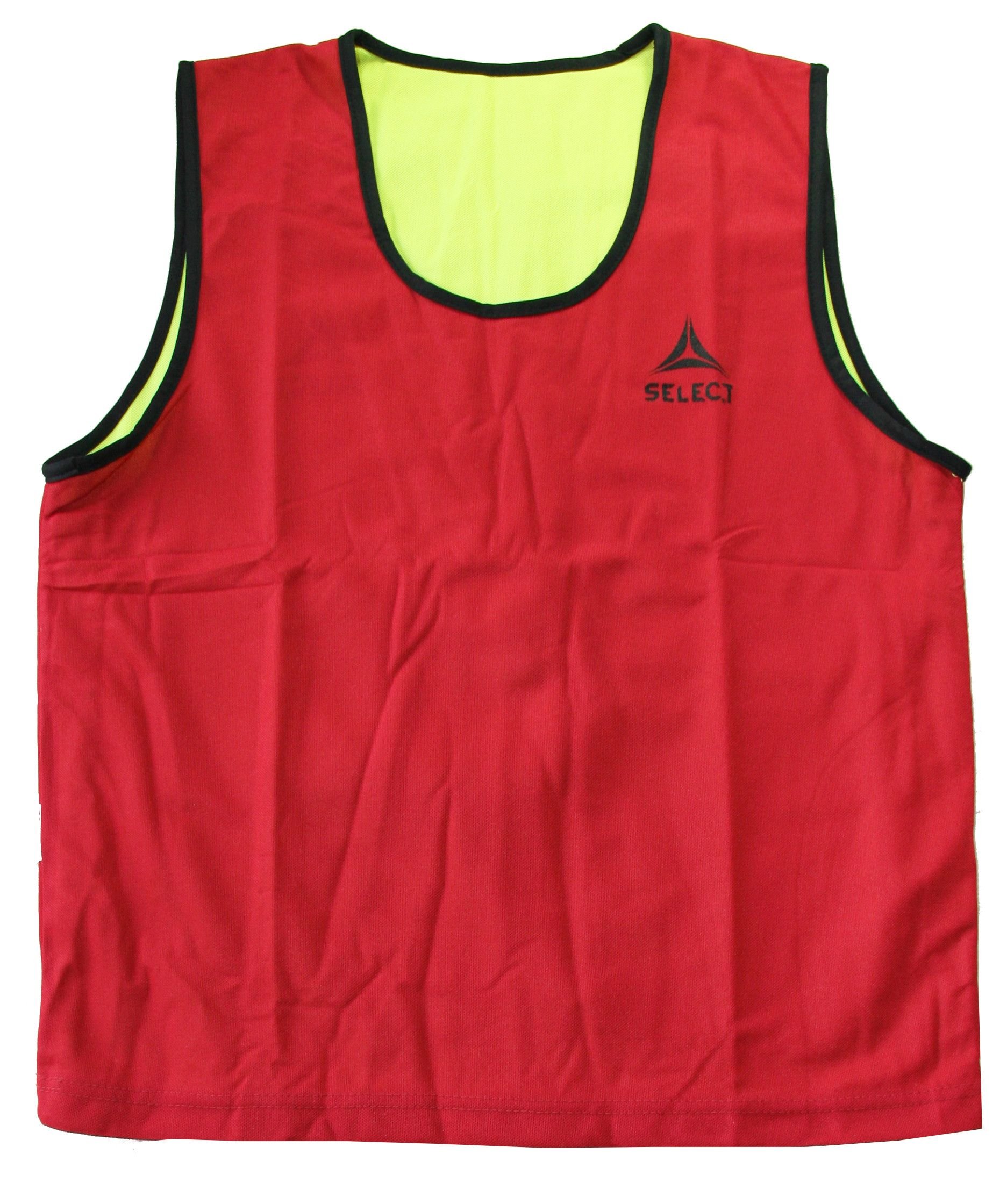 Select Reversible Training Vest (Pack 12), Senior, Red/Yellow