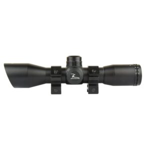 TACFUN 4X32 Crossbow Compact Multi Range Reticle Scope Red Green with Rings Lens Covers