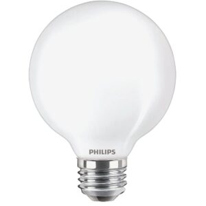 Philips 60W Equivalent Soft White Frosted G25 Globe LED Energy Star Light Bulb (3-Pack)