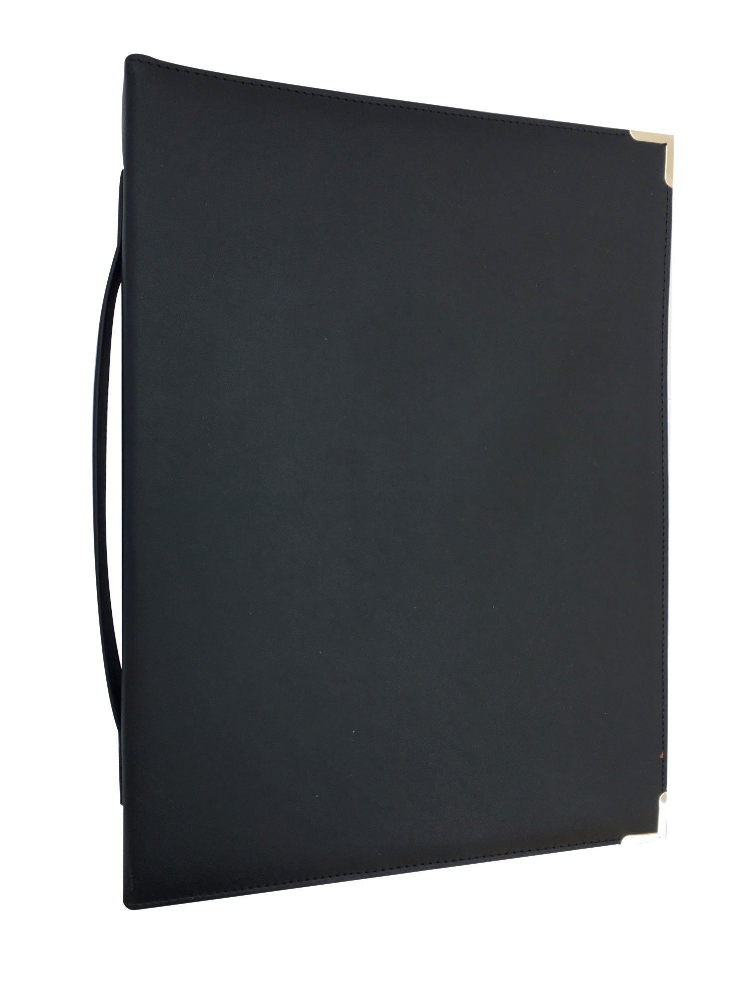 MSP Medium Size Music Sheet Piano Folder 9.5" x 12" with Handle and Strap (Music Folder with 2 sets of elastic cords)