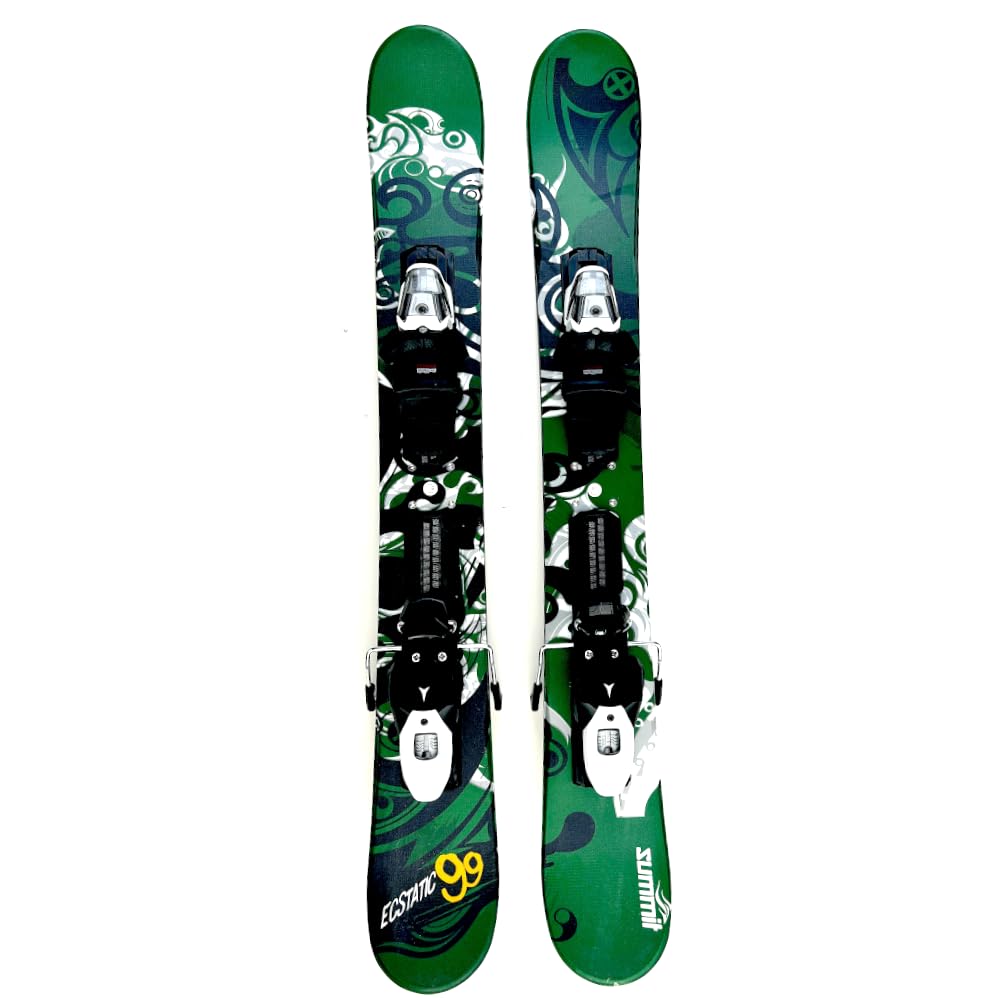 Summit Ecstatic 99cm GS Skiboards Snowblades with Atomic M10 Release Ski Bindings