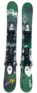 summit ecstatic 99cm gs skiboards snowblades with atomic m10 release ski bindings