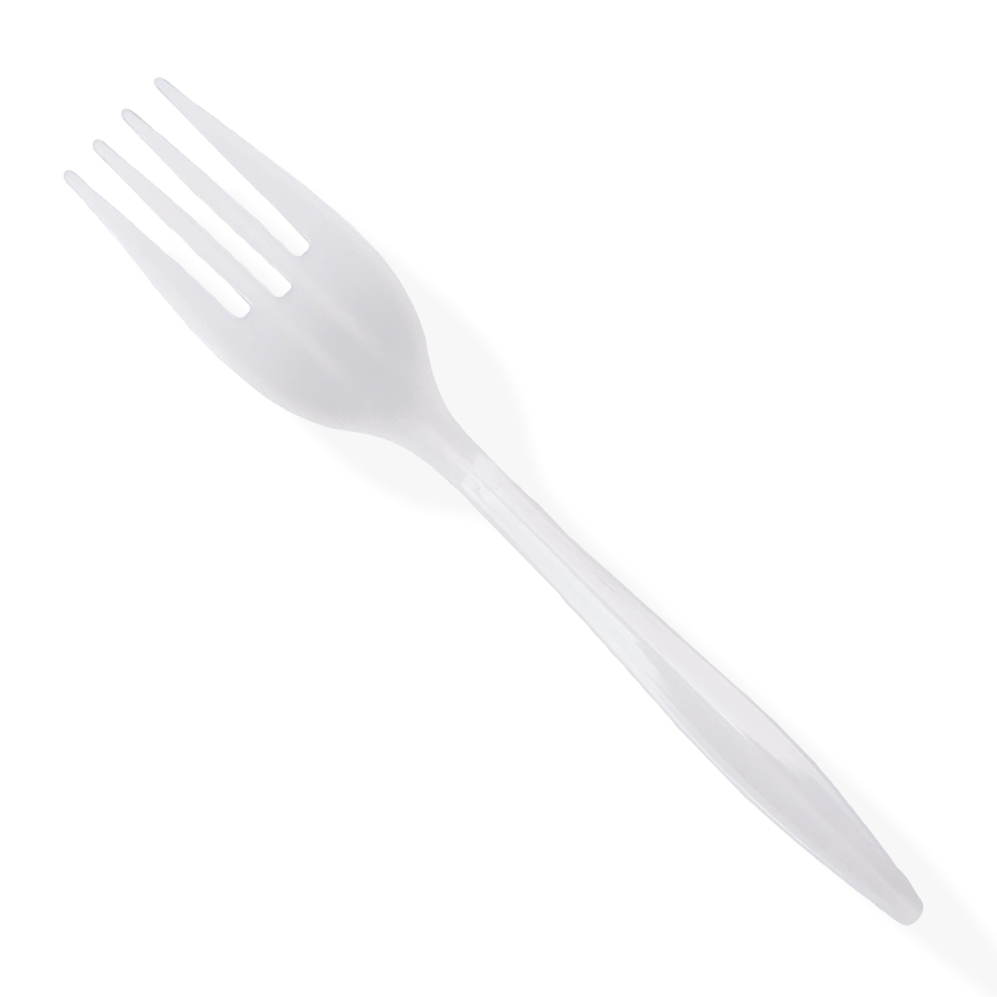 Pantry Value [1000 Count] Lightweight White Plastic Forks - Disposable Cutlery for Parties, Events, and Dinner (Formerly Comfy Package)