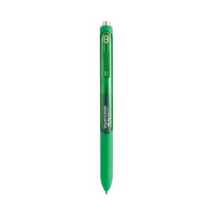 Paper Mate Inkjoy Gel Retractable Gel Ink Pens, Pack of 10 (Green, Medium Point)