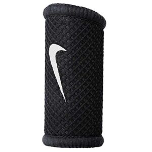 nike finger sleeve black | white large