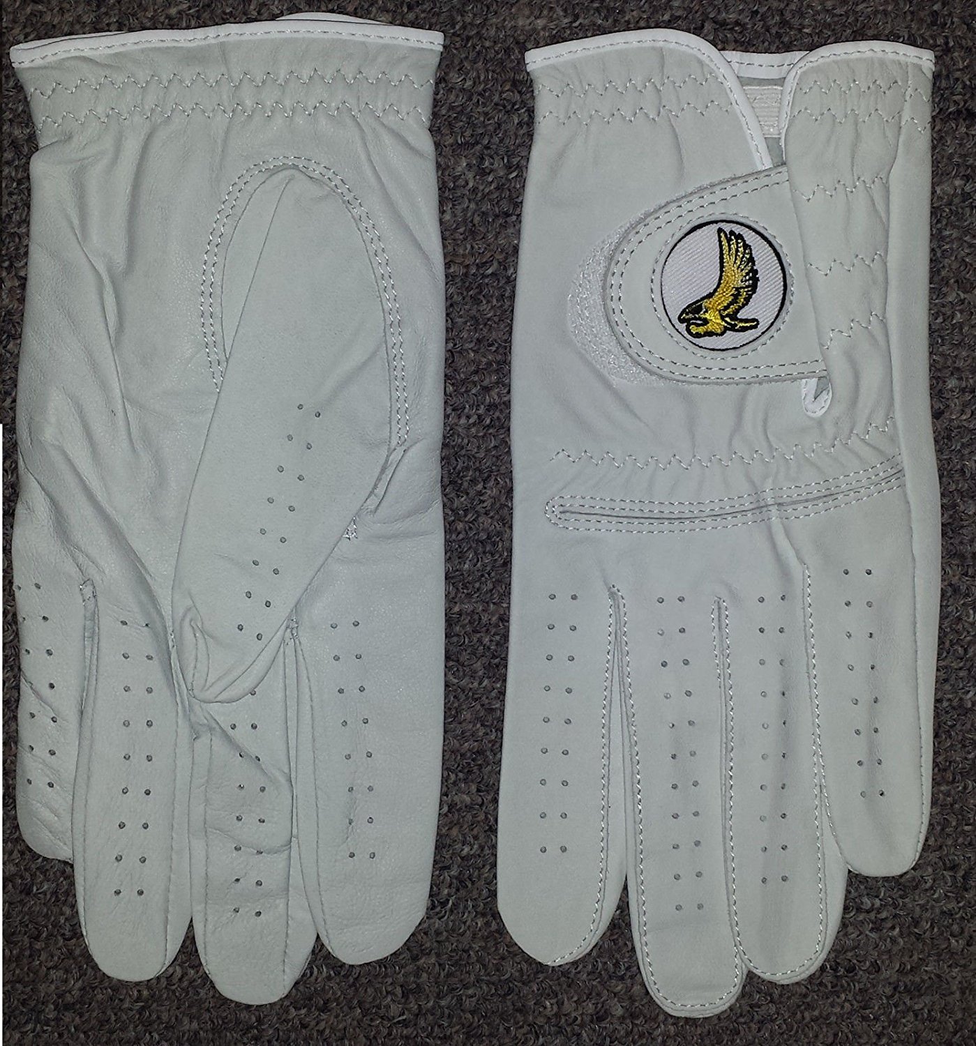 Golden Eagle Golf 4 Pack Glove 100% Cabretta Leather Men's XXX Large Left Hand Glove for Right Hand Player