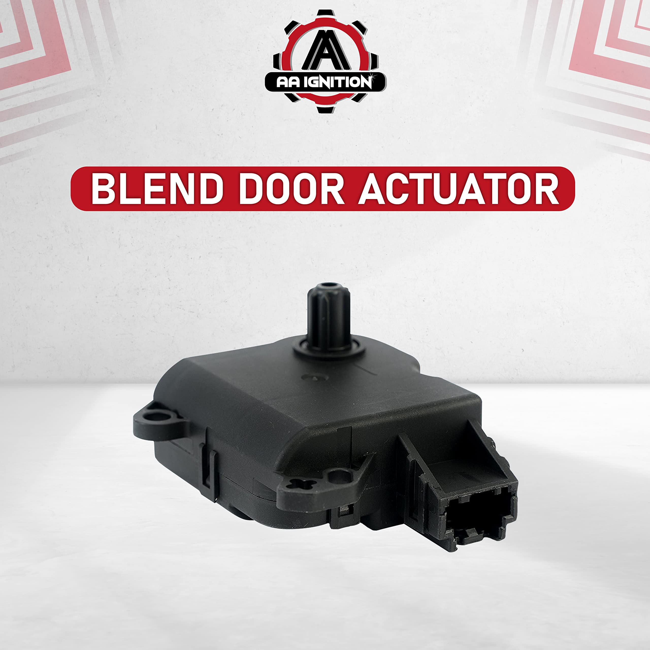 HVAC Blend Door Actuator Replaces 604-252, YH1933, DL3Z-19E616-A, Compatible with Ford and Lincoln Vehicles - Flex 2009, F150 2009-2014, Expedition and Navigator 09-16 - Air Door Motor