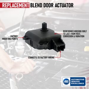 HVAC Blend Door Actuator Replaces 604-252, YH1933, DL3Z-19E616-A, Compatible with Ford and Lincoln Vehicles - Flex 2009, F150 2009-2014, Expedition and Navigator 09-16 - Air Door Motor