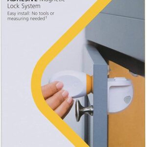 Safety 1st Adhesive Magnetic Lock System, 8 Locks And 2 Keys