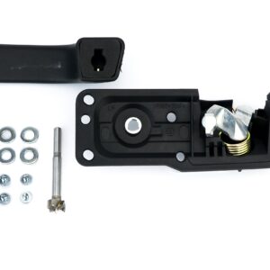 Interior Door Handle Kit, Front Driver Side - Replaces 80374, 20833606 - Compatible with Chevy, GMC, Cadillac Vehicles - Silverado, Tahoe, Suburban, Avalanche, Sierra, Yukon, XL, Escalade 2007-2014