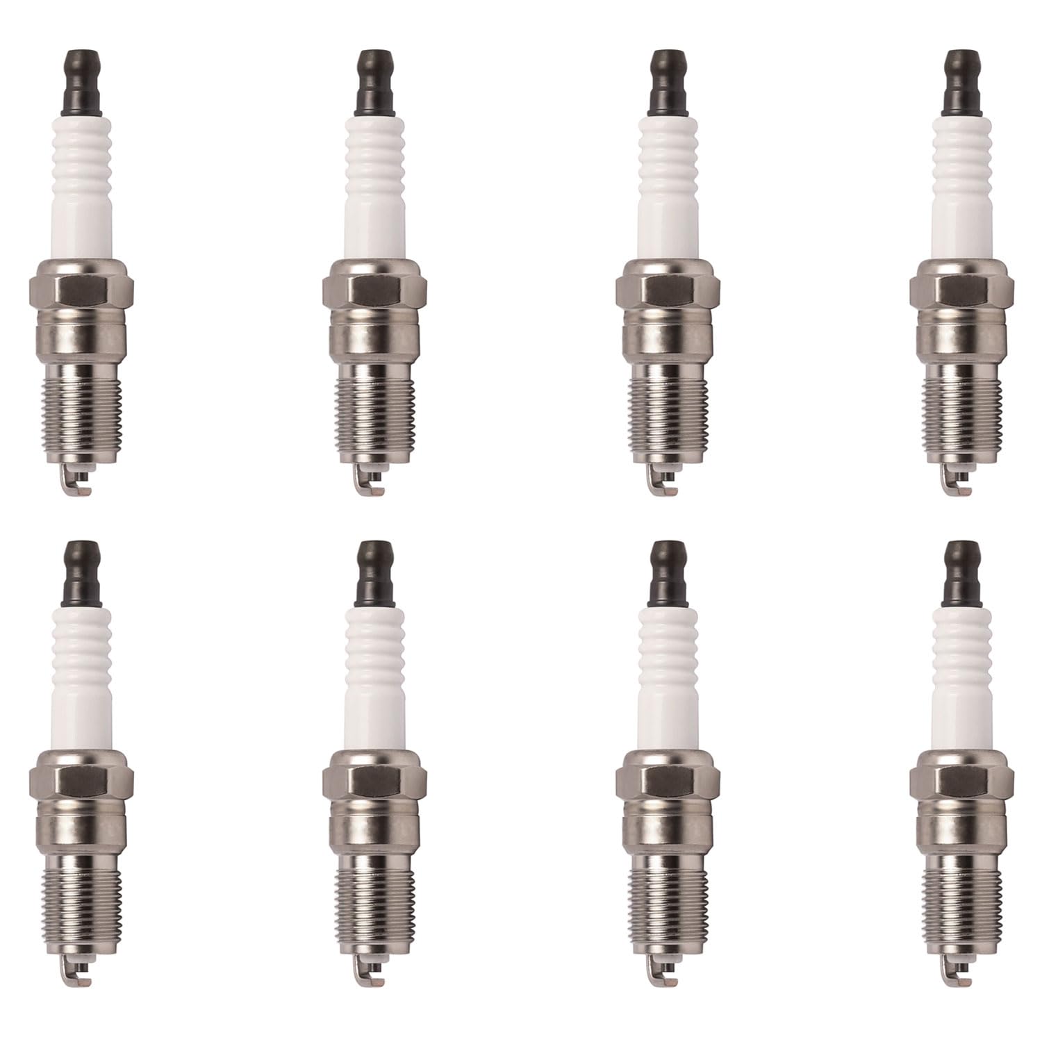 ENA Set of 8 Spark Plug for SP413 AGSF32N Compatible with Ford Lincoln Mercury Merkur Crown Victoria Grand Marquis Ranger E-250 Expedition Explorer F-150 F-250 Town Car Sable 1998-2011 V8 3.0L 4.6L