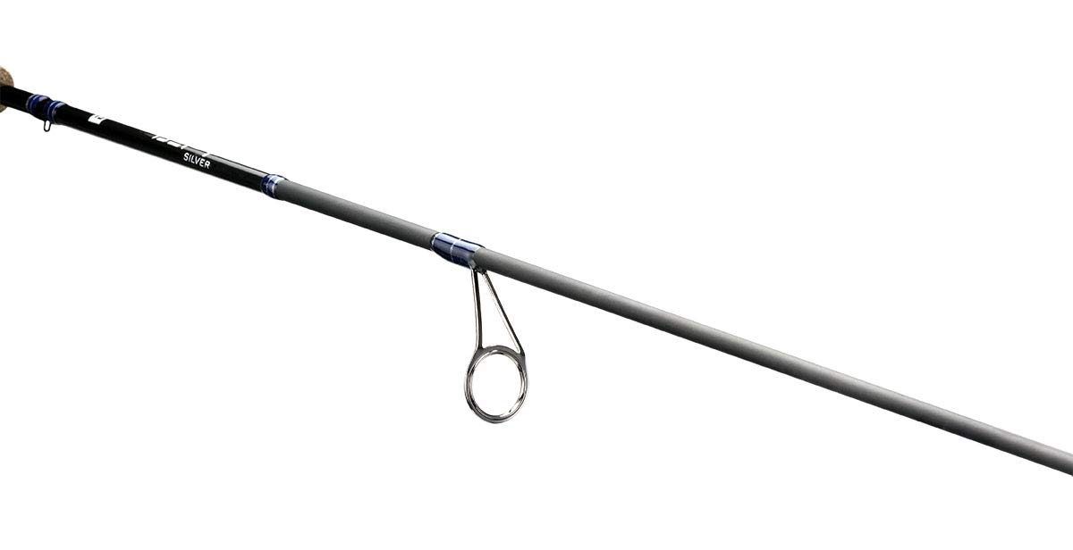 13 FISHING - Defy Silver - 7'0" UL Spinning Rod - 2pc - DEFSS7UL-2