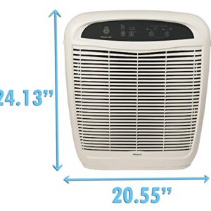 Whirlpool Whispure Air Purifier WP500 (New Version of AP51030K) 490 sq ft Filtration with True HEPA and Carbon Pre-Filter 8171434K, 1183054K. Compact Odor Allergen Eliminator (WP500P-Pearl White)